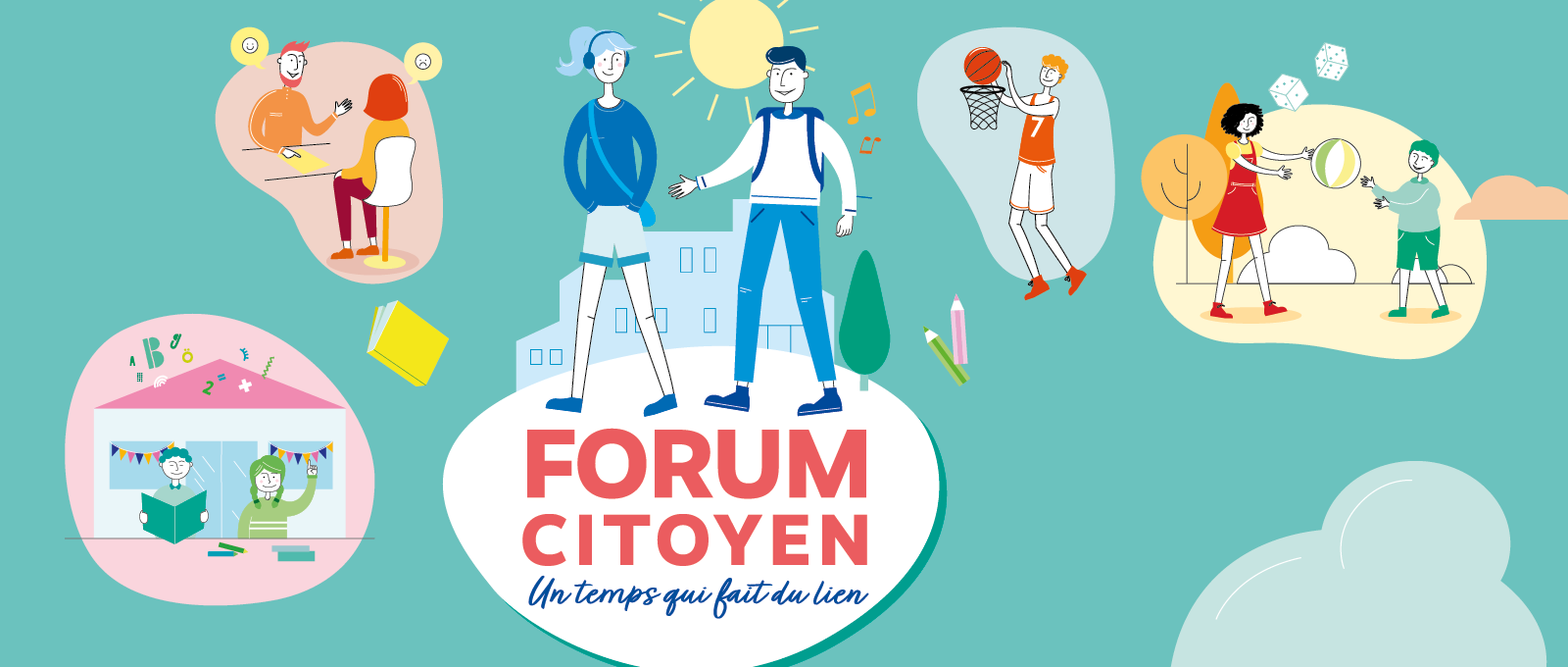 Forum citoyen 2022 « La ville qui émancipe » - Ville de Saint-Étienne-du-Rouvray - Site officiel